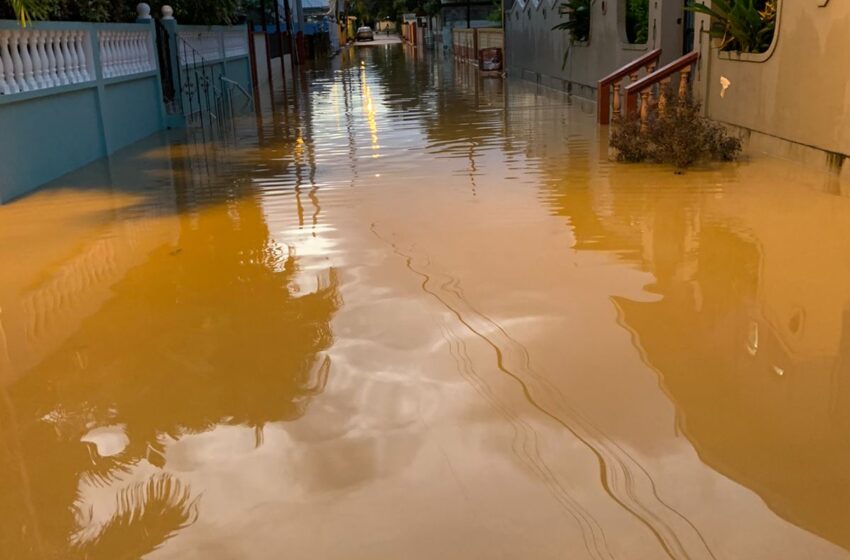 100 Homes Affected by Flooding in Caroni - AZP News